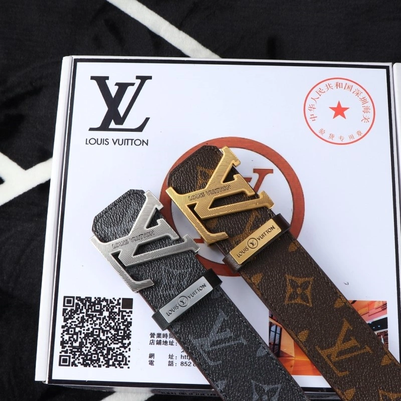 Brand-authenticated Louis Vuitton Belts