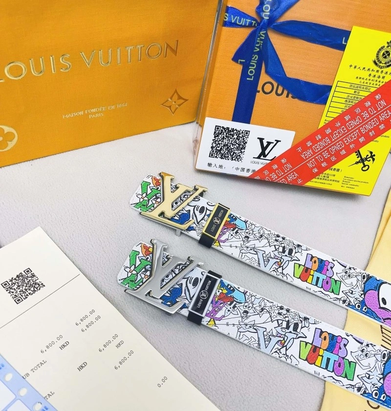 Genuine Louis Vuitton Belts