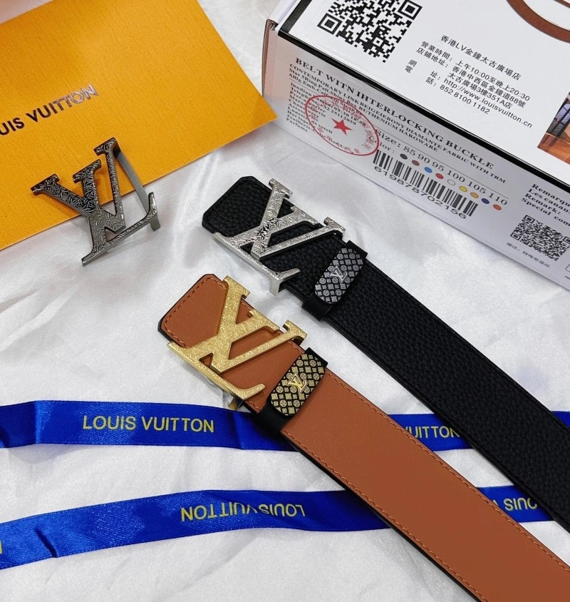 Indistinguishable Louis Vuitton Belts