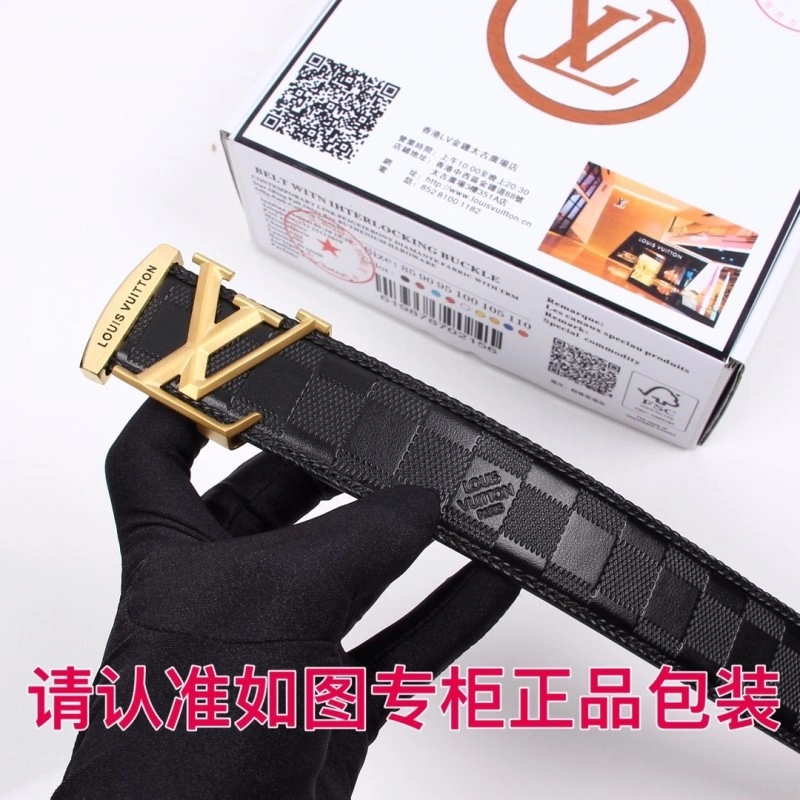 Indistinguishable Louis Vuitton Belts