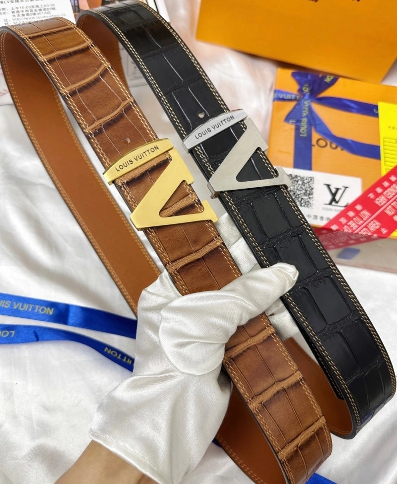 Real Louis Vuitton Belts