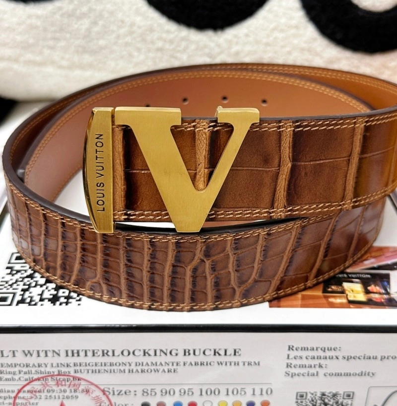 Real Louis Vuitton Belts