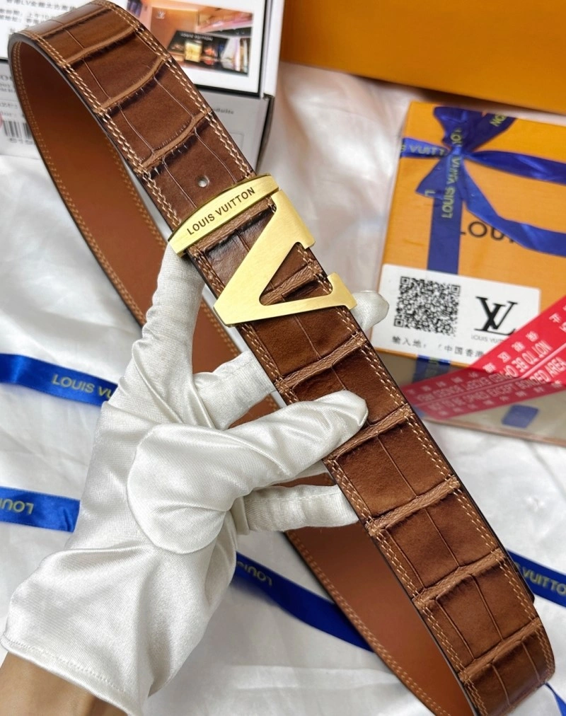 Real Louis Vuitton Belts