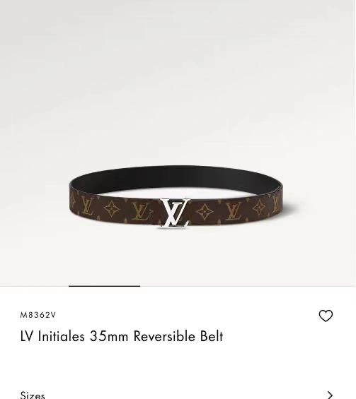 Louis Vuitton Belts