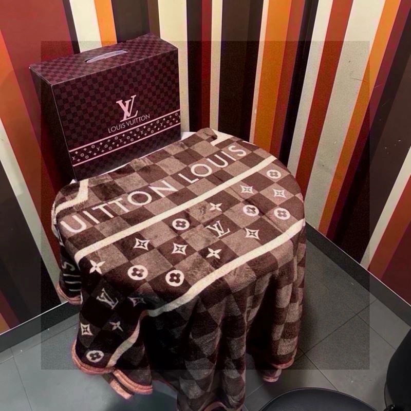 Real Louis Vuitton Blanket