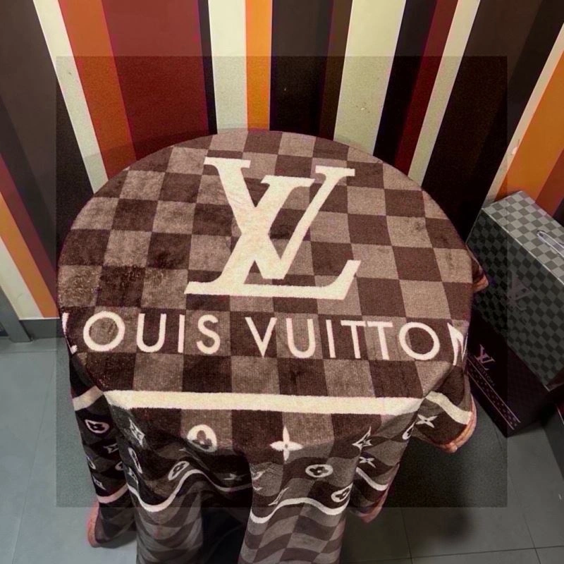 Real Louis Vuitton Blanket