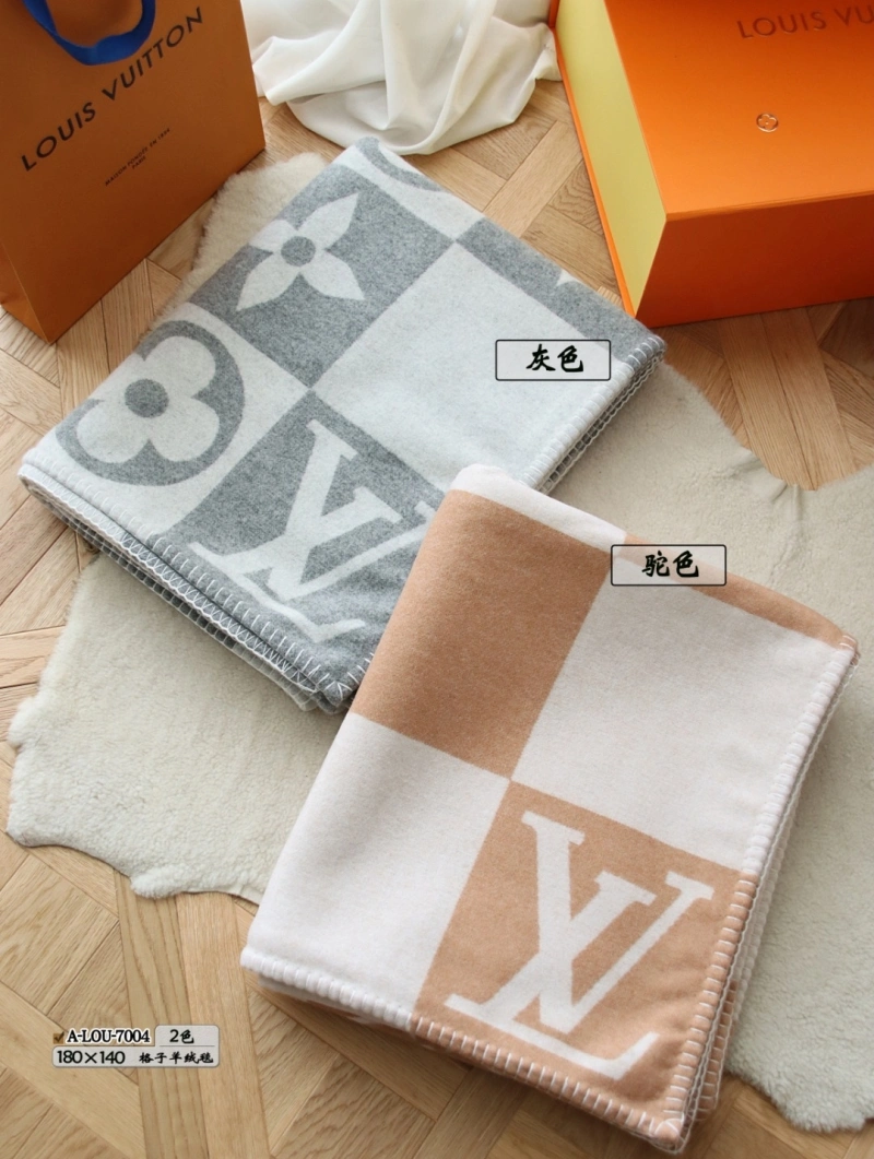 Exact replica Louis Vuitton Blanket