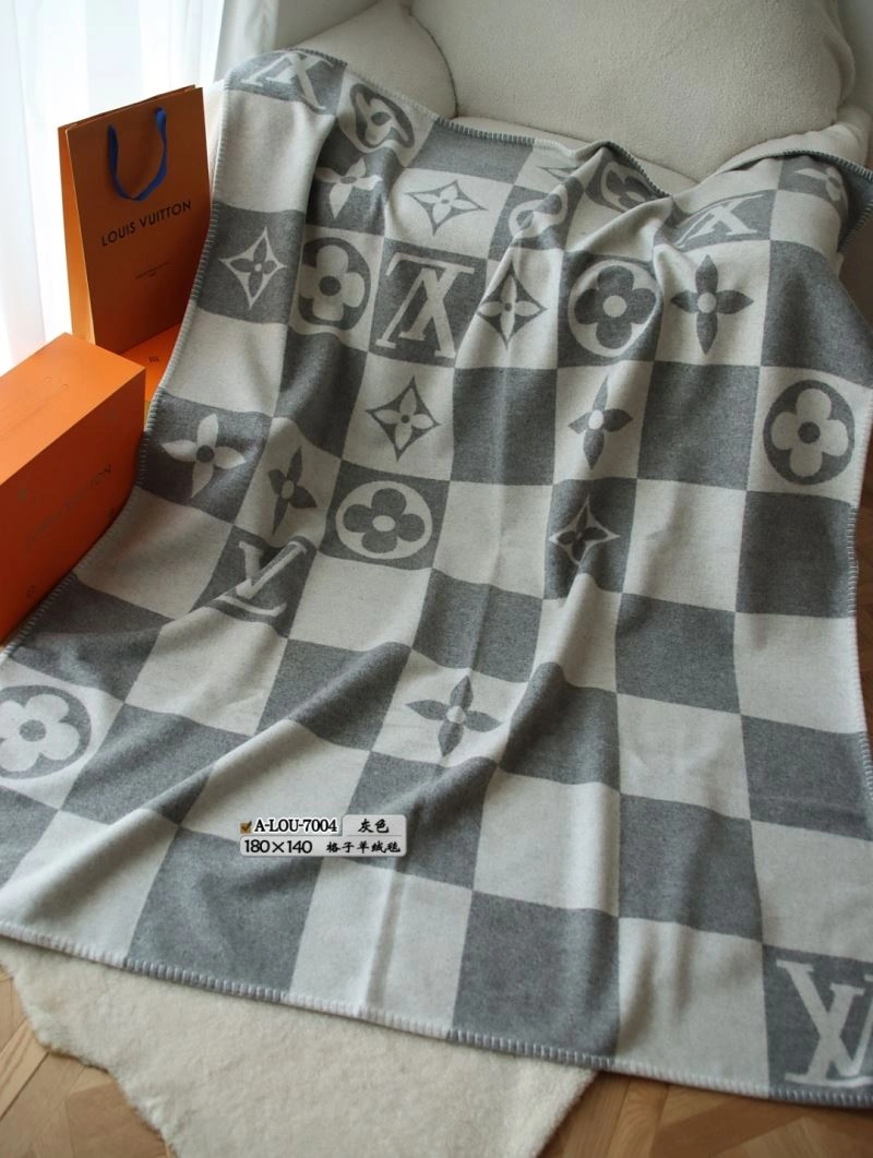 Exact replica Louis Vuitton Blanket
