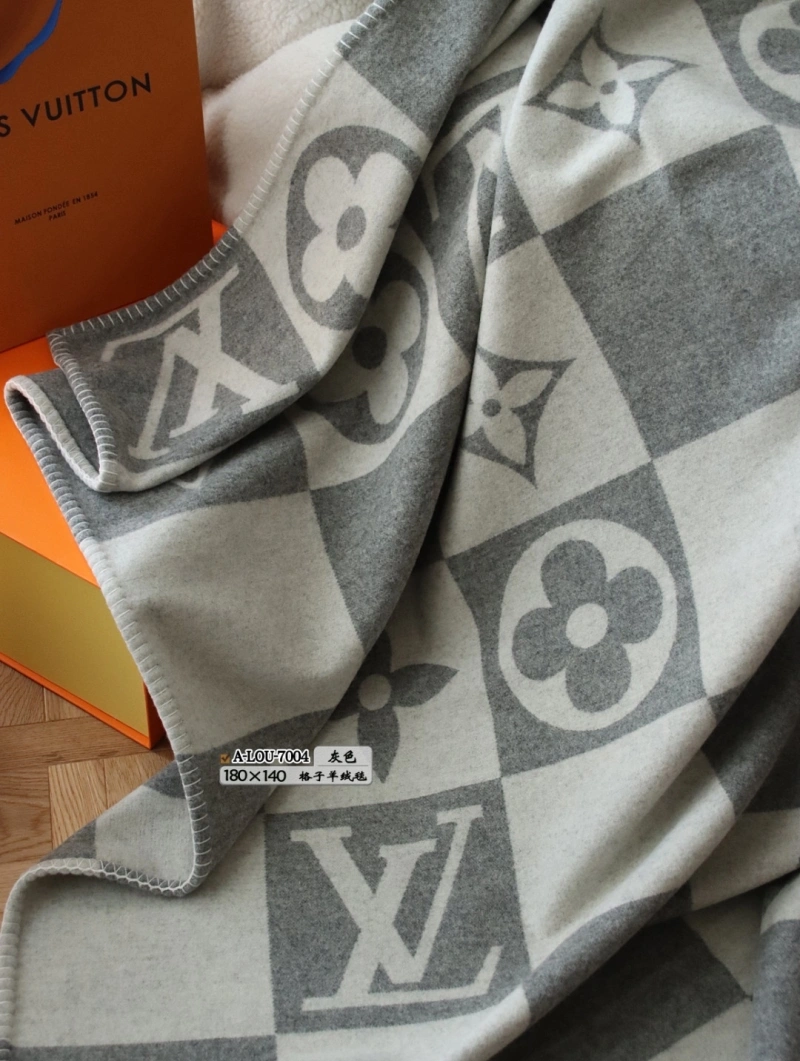 Exact replica Louis Vuitton Blanket