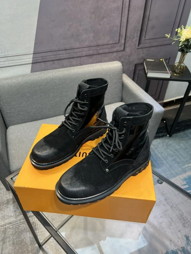Brand-authenticated Louis Vuitton Boots