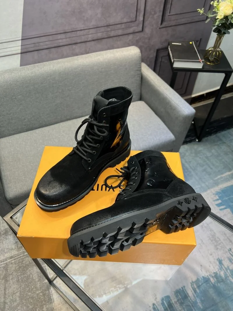 Brand-authenticated Louis Vuitton Boots