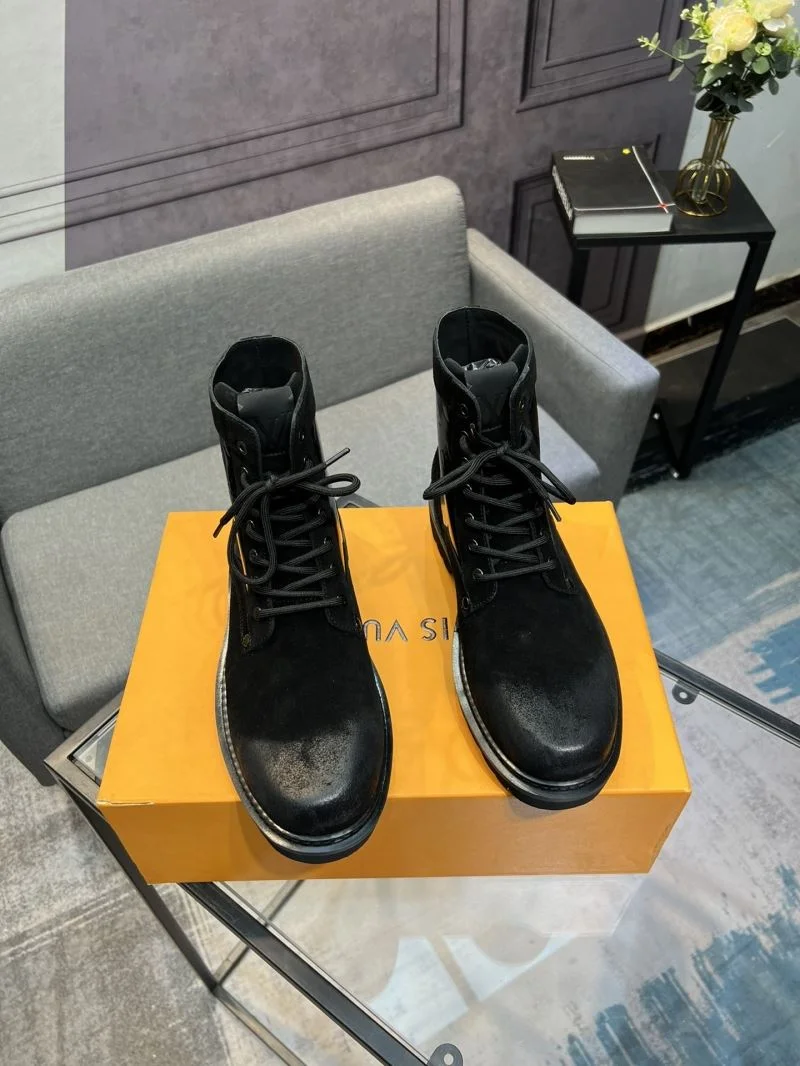 Brand-authenticated Louis Vuitton Boots