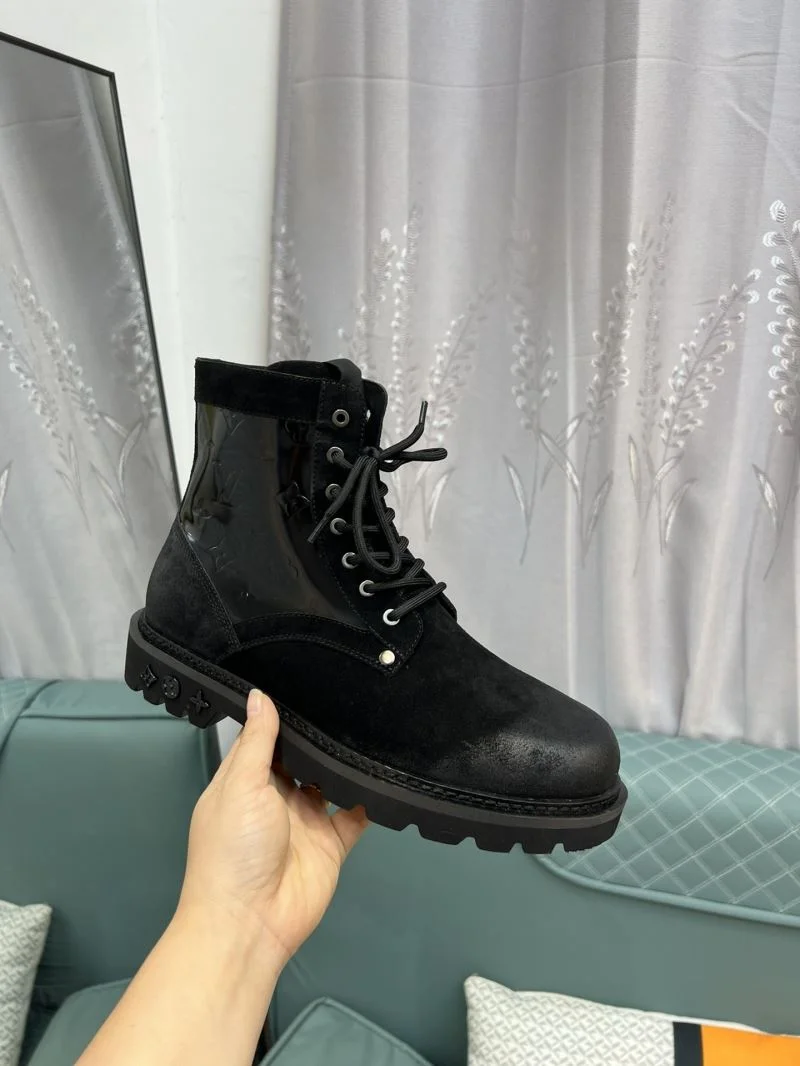 Brand-authenticated Louis Vuitton Boots