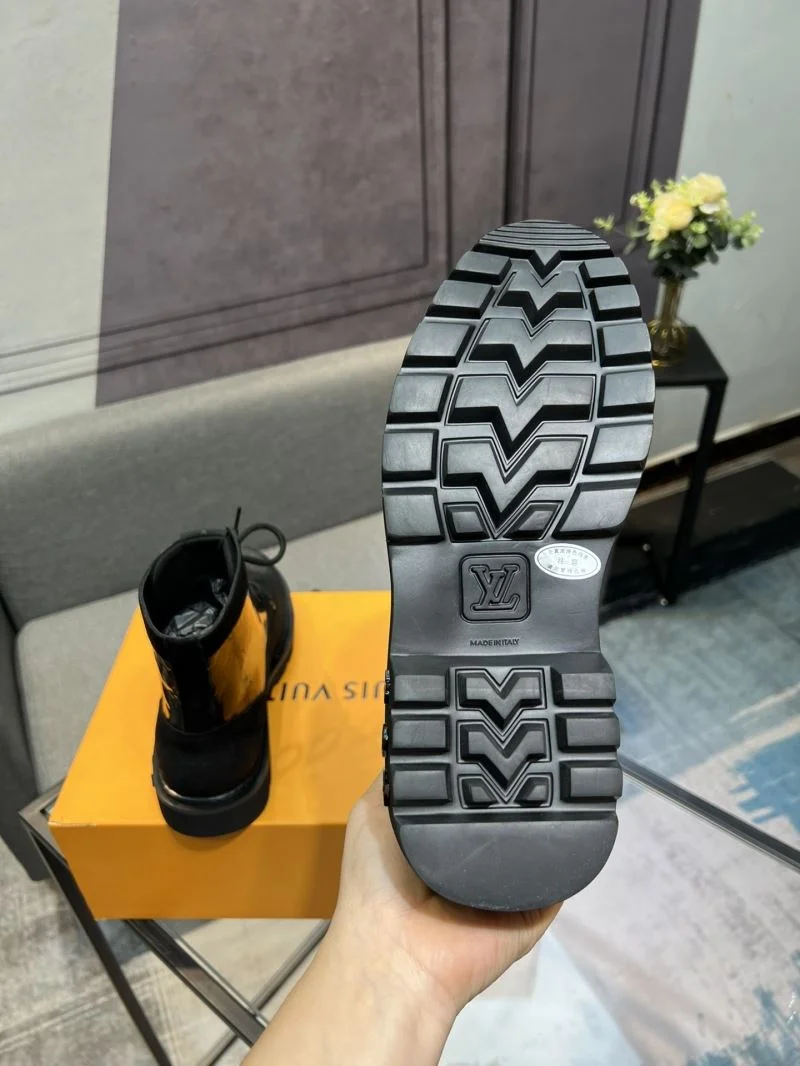 Brand-authenticated Louis Vuitton Boots