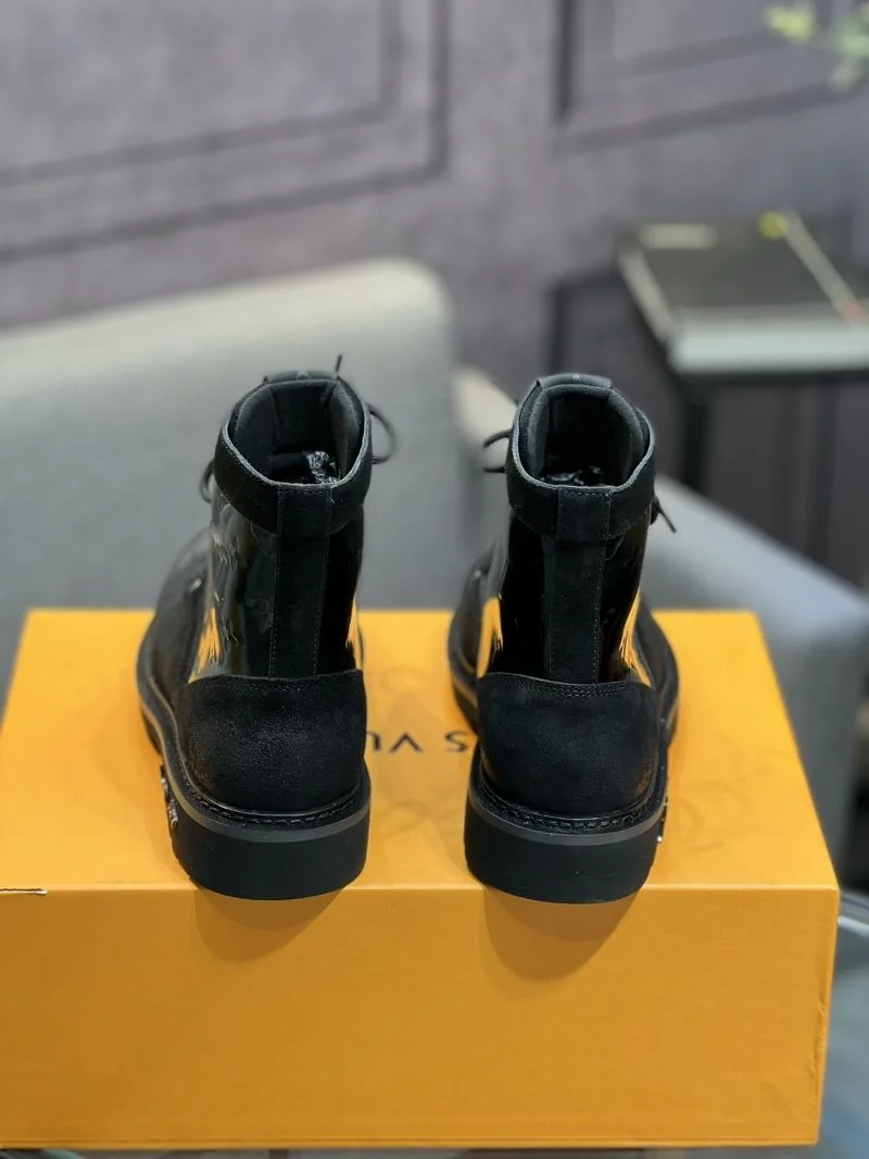 Brand-authenticated Louis Vuitton Boots