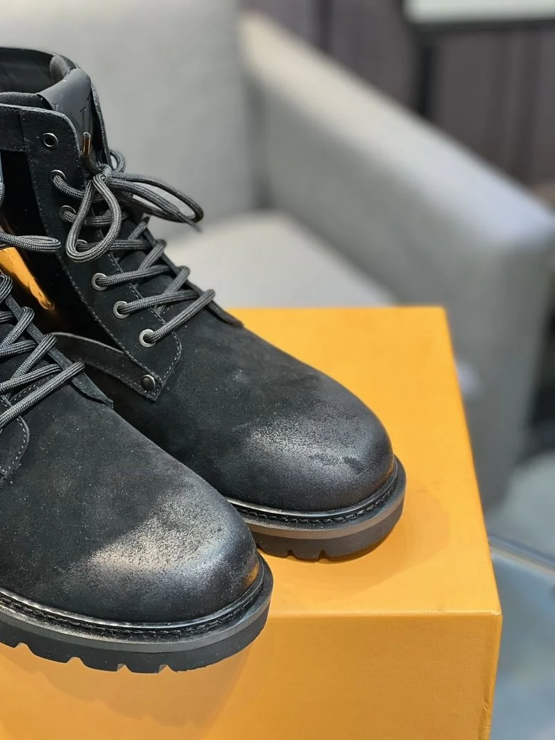 Brand-authenticated Louis Vuitton Boots