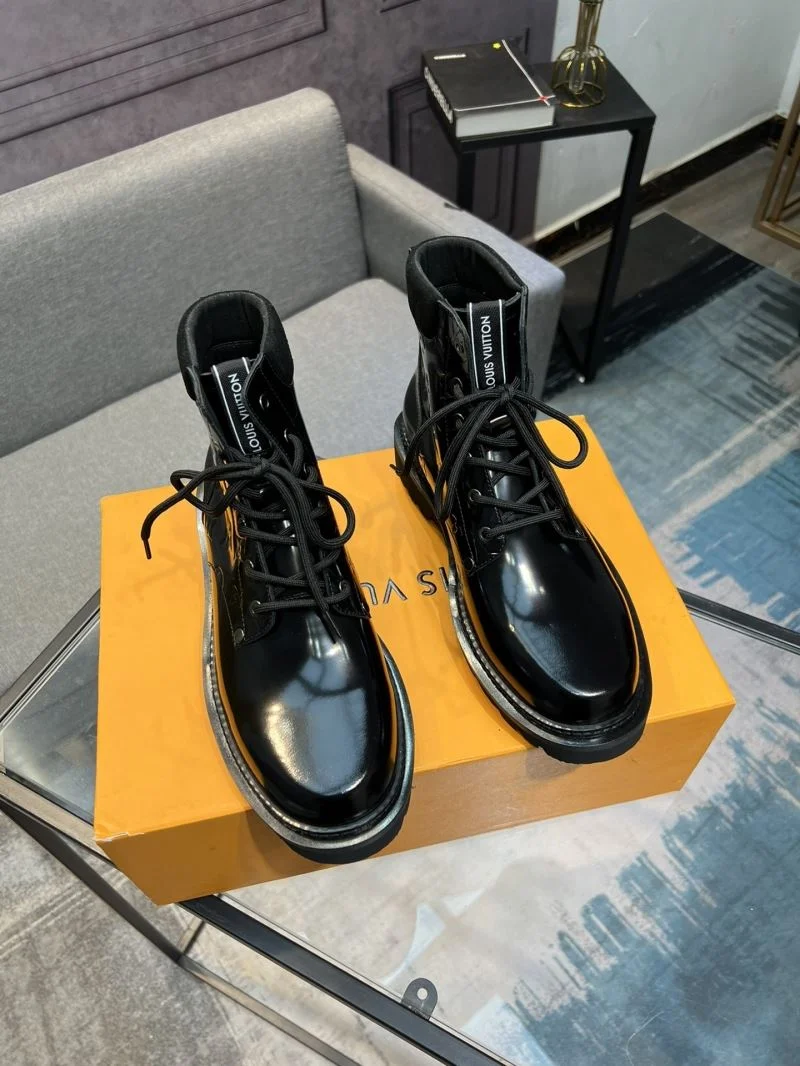 Brand-authenticated Louis Vuitton Boots