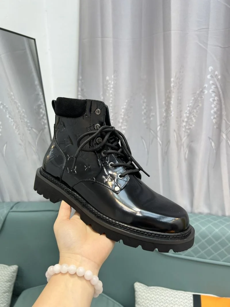 Brand-authenticated Louis Vuitton Boots