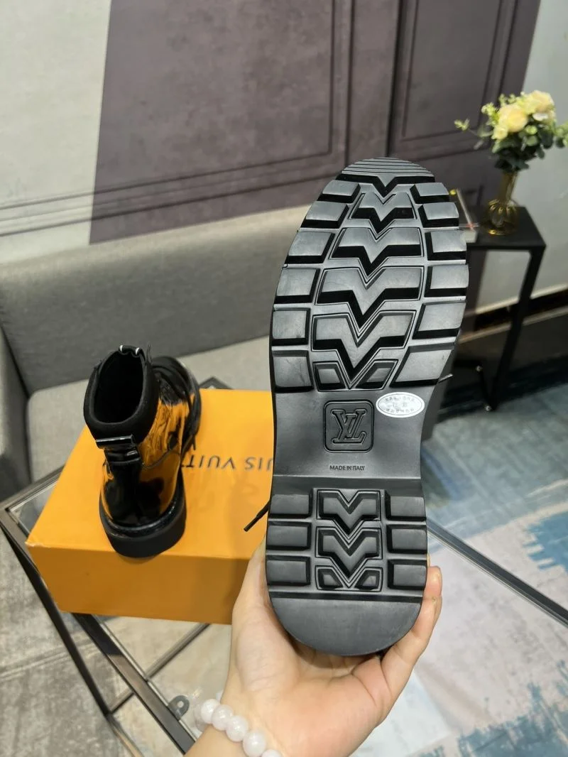 Brand-authenticated Louis Vuitton Boots