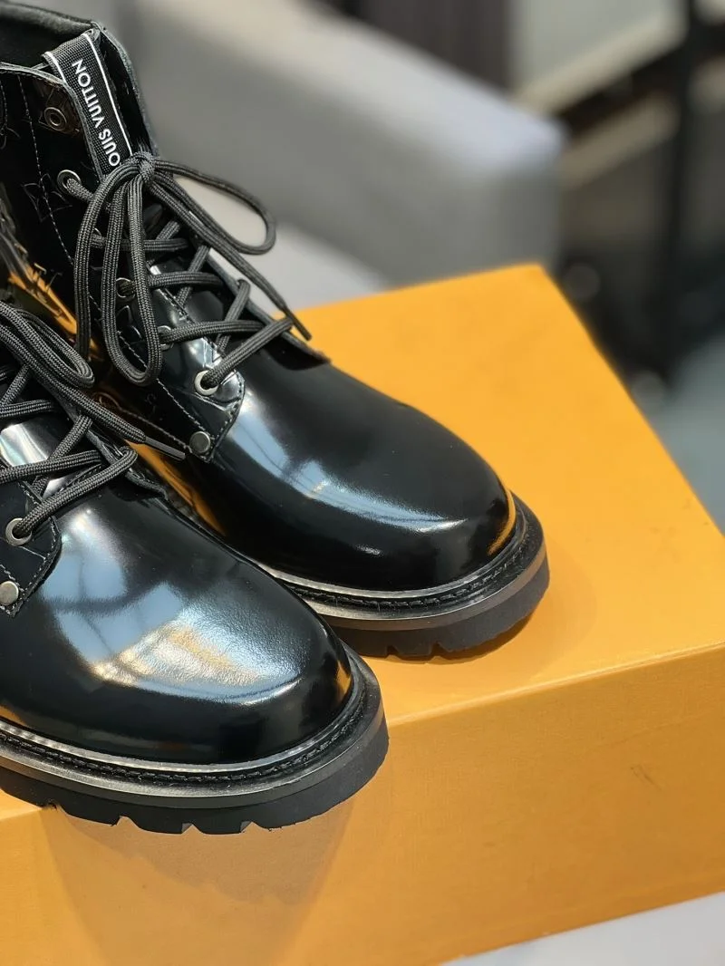 Brand-authenticated Louis Vuitton Boots