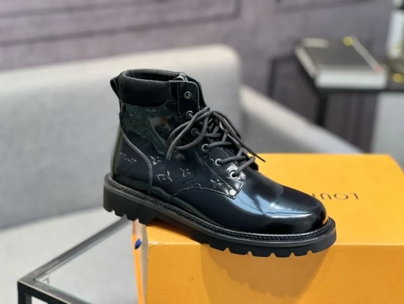 Brand-authenticated Louis Vuitton Boots