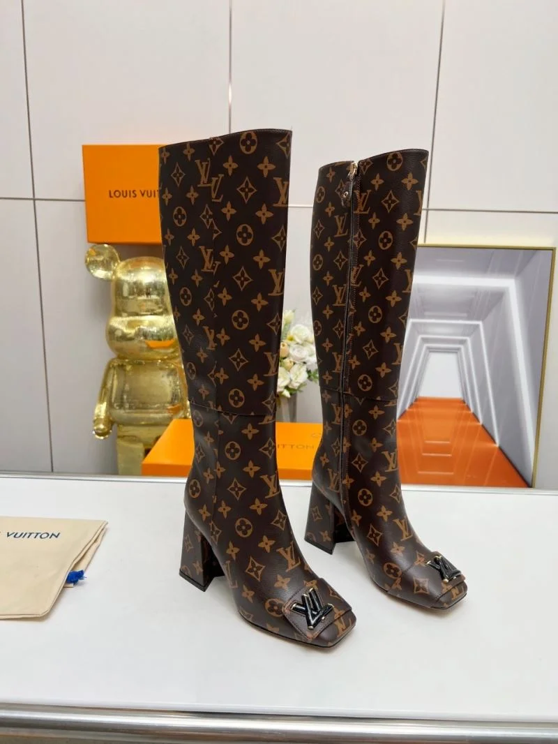 Brand-authenticated Louis Vuitton Boots