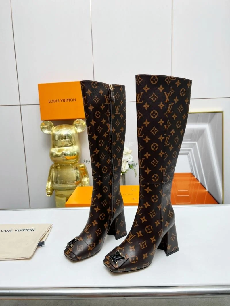 Brand-authenticated Louis Vuitton Boots