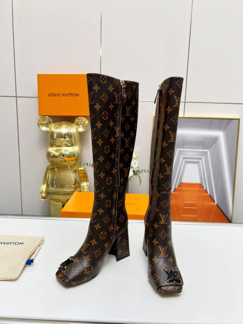 Brand-authenticated Louis Vuitton Boots