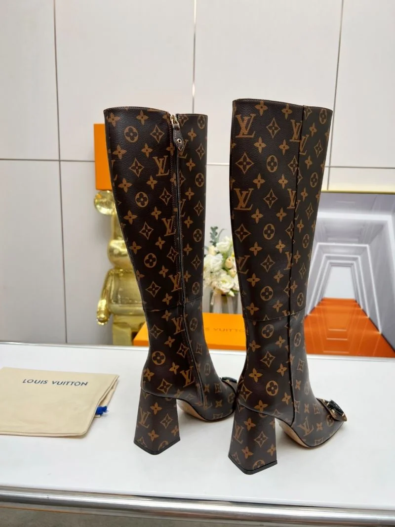 Brand-authenticated Louis Vuitton Boots