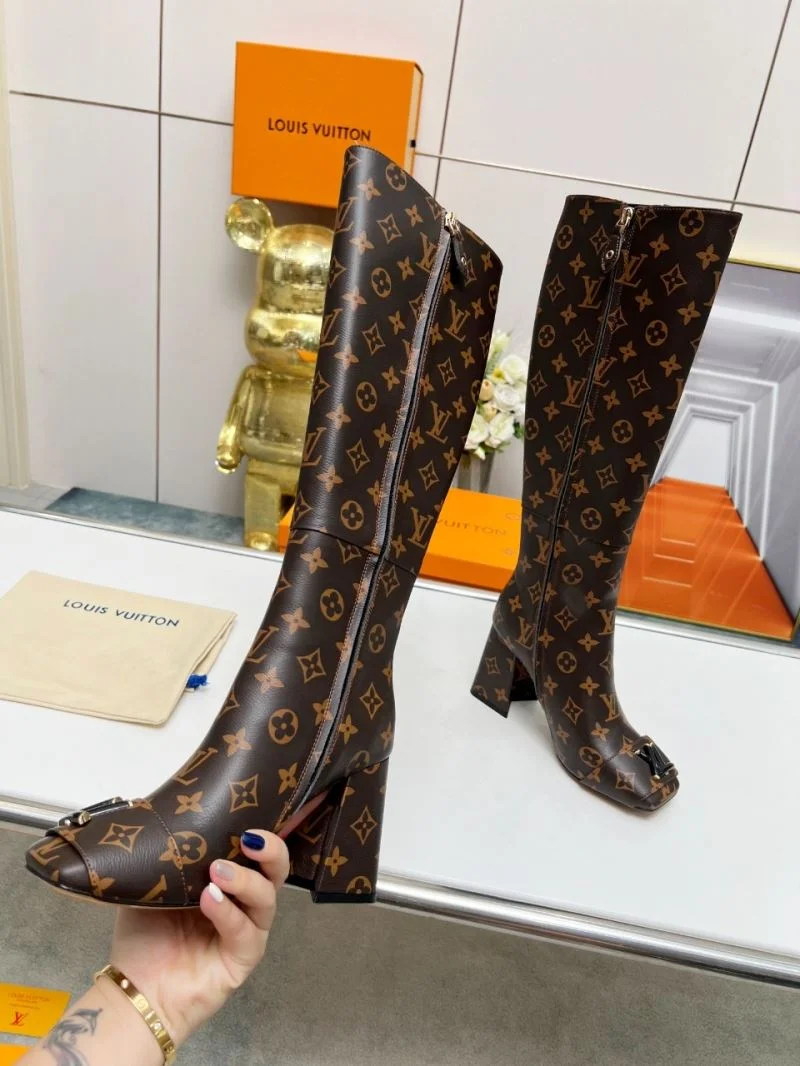Brand-authenticated Louis Vuitton Boots