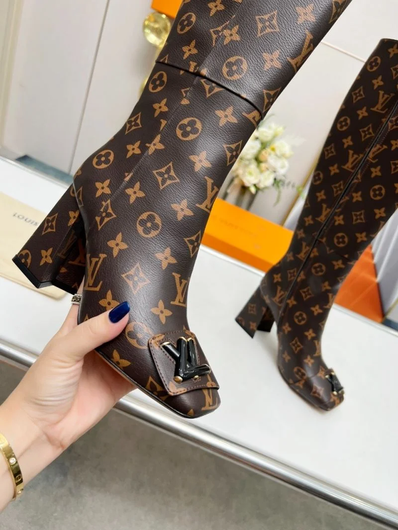 Brand-authenticated Louis Vuitton Boots