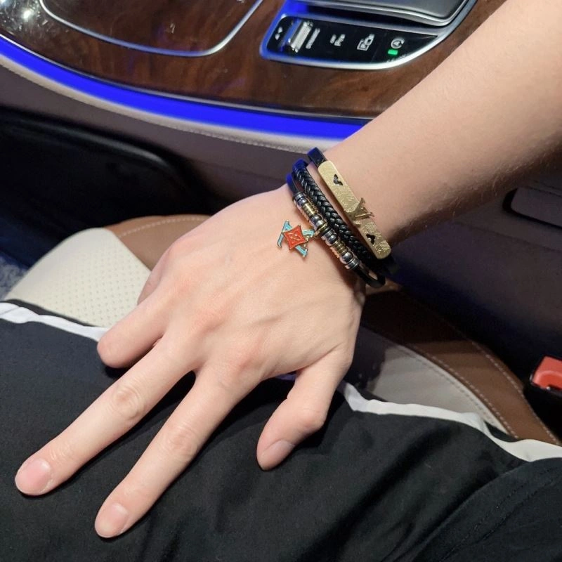 Brand-authenticated Louis Vuitton Bracelets