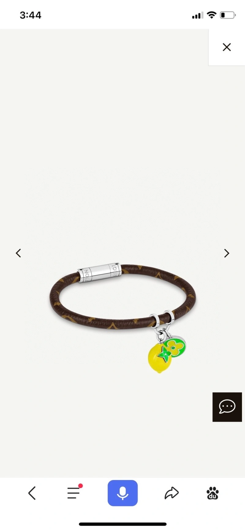 Genuine Louis Vuitton Bracelets