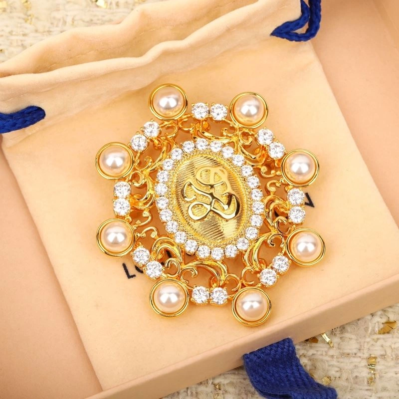 Brand-authenticated Louis Vuitton Brooches