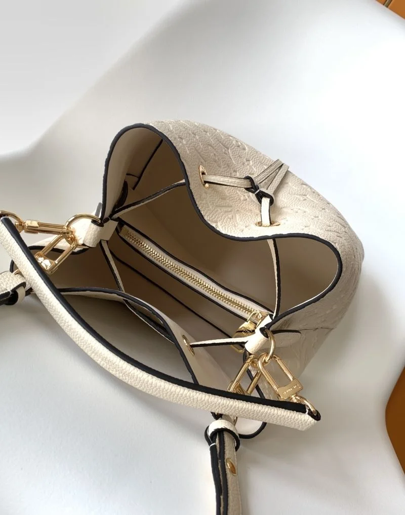 Indistinguishable Louis Vuitton Bucket Bags