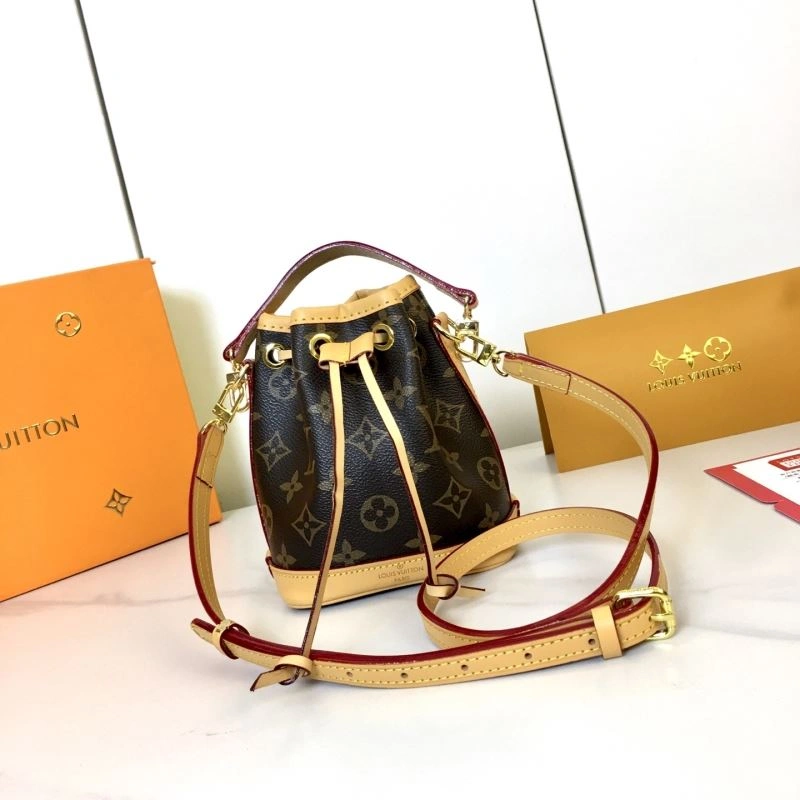 Indistinguishable Louis Vuitton Bucket Bags