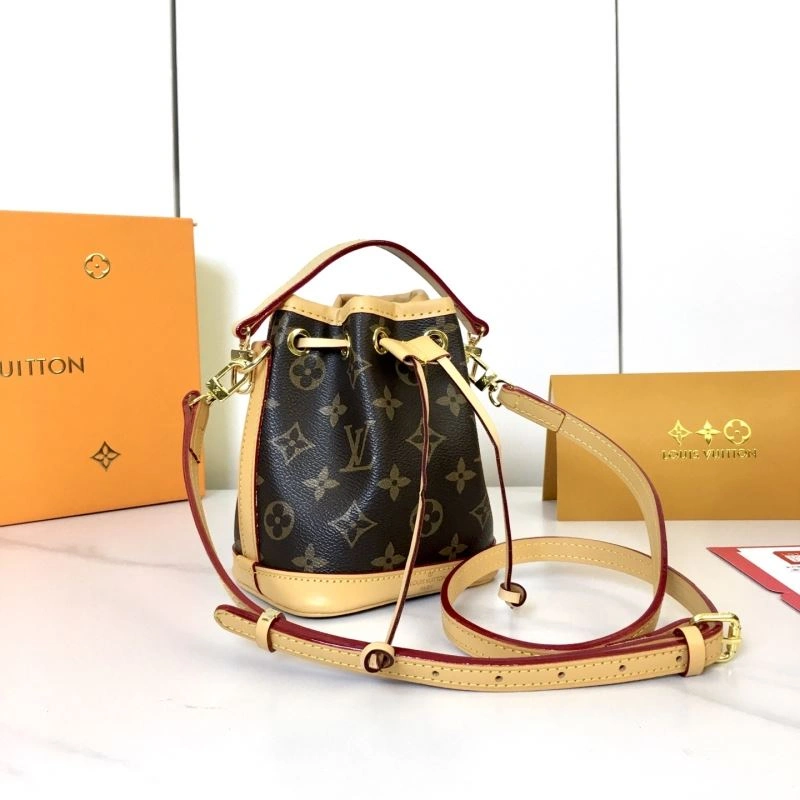 Indistinguishable Louis Vuitton Bucket Bags