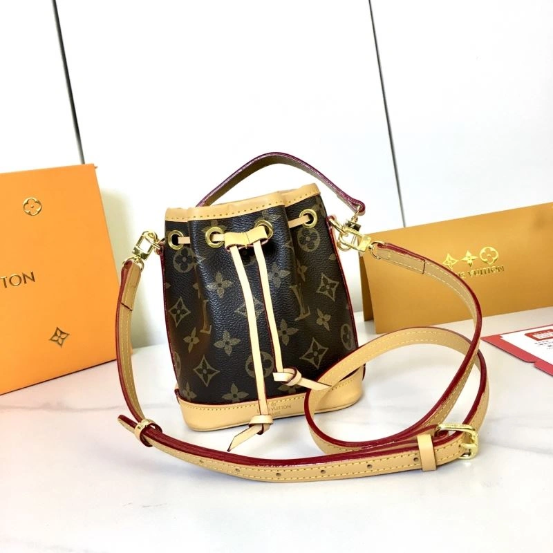 Indistinguishable Louis Vuitton Bucket Bags