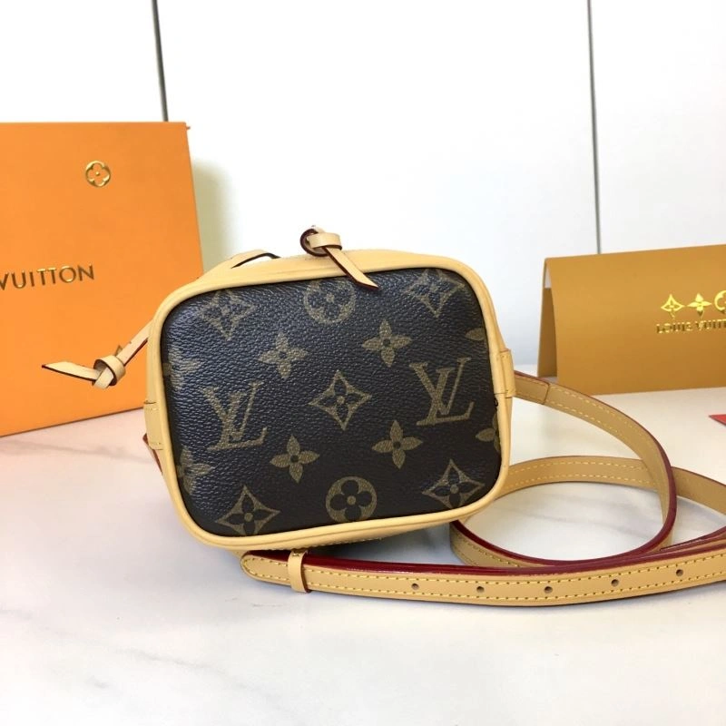 Indistinguishable Louis Vuitton Bucket Bags