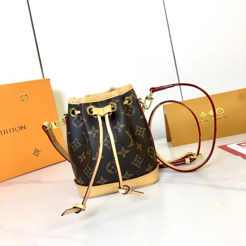 Indistinguishable Louis Vuitton Bucket Bags