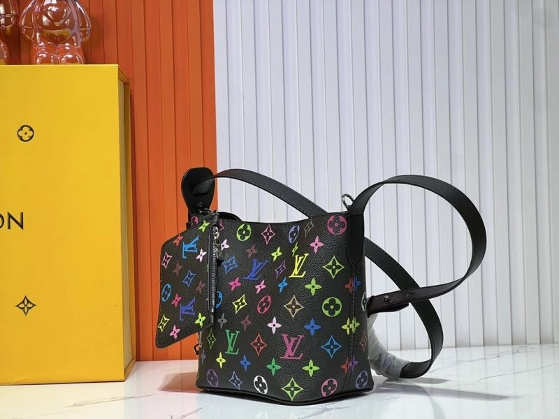 Indistinguishable Louis Vuitton Bucket Bags