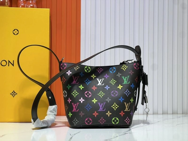Indistinguishable Louis Vuitton Bucket Bags