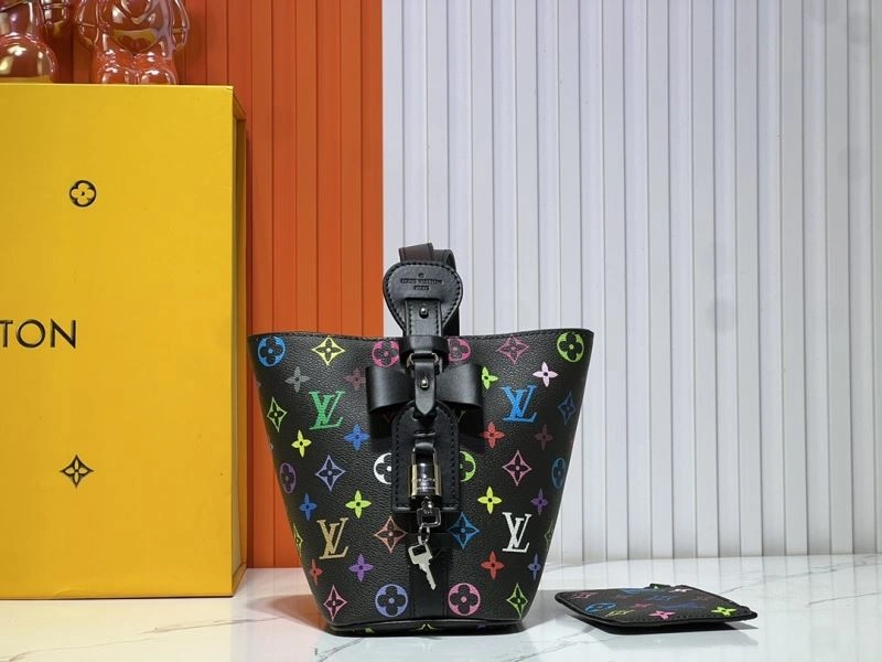Indistinguishable Louis Vuitton Bucket Bags