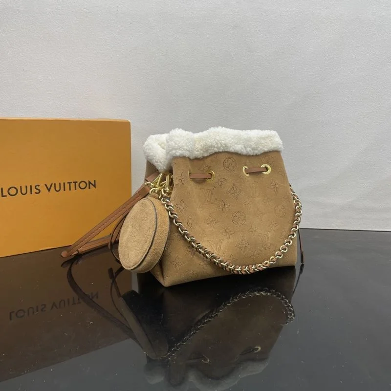 Brand-authenticated Louis Vuitton Bucket Bags