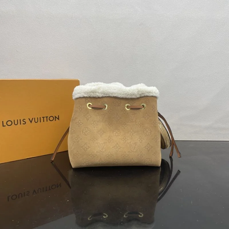 Brand-authenticated Louis Vuitton Bucket Bags