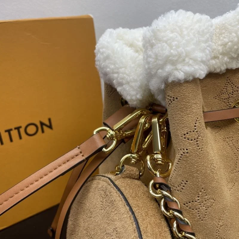 Brand-authenticated Louis Vuitton Bucket Bags