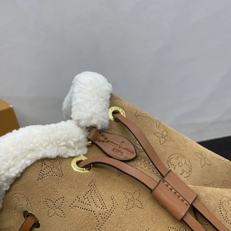 Brand-authenticated Louis Vuitton Bucket Bags