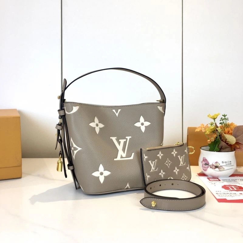 Brand-authenticated Louis Vuitton Bucket Bags