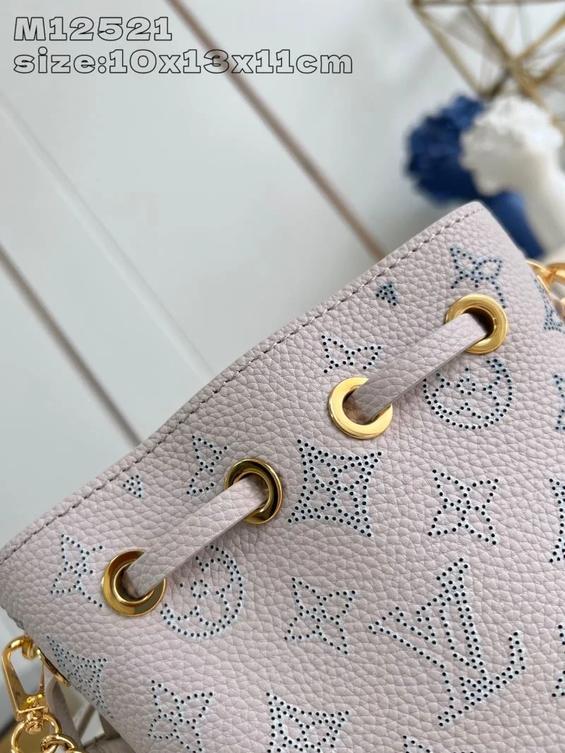 Indistinguishable Louis Vuitton Bucket Bags