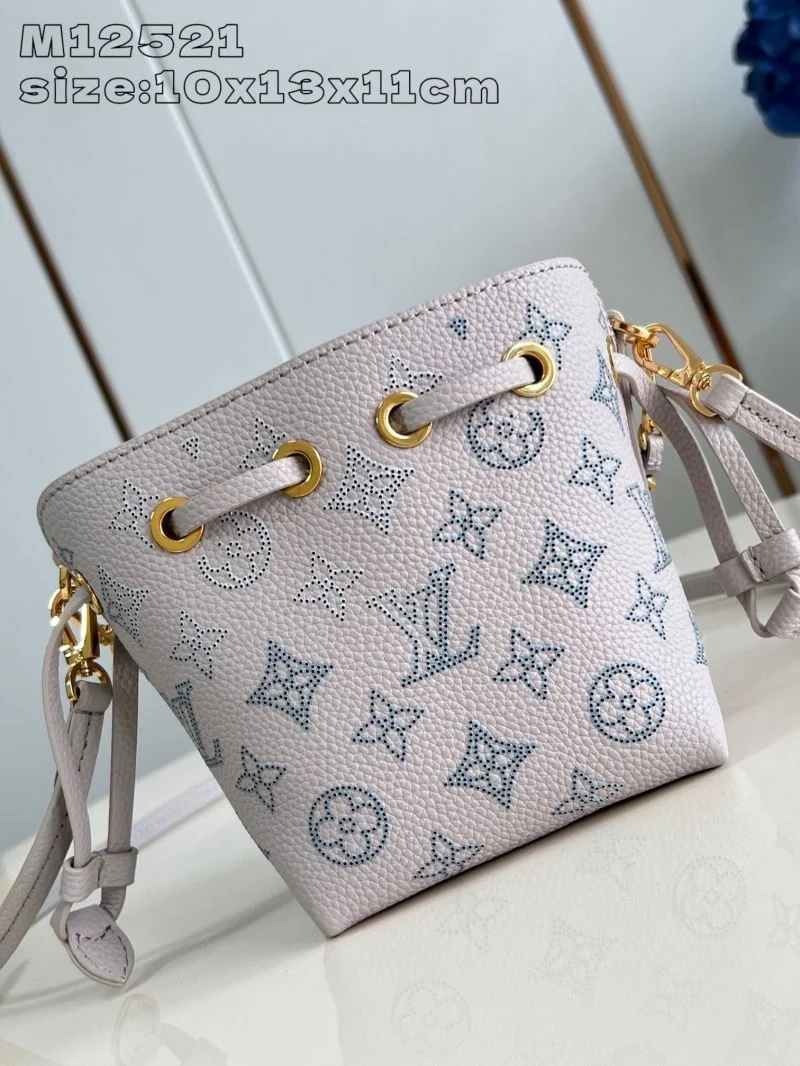 Indistinguishable Louis Vuitton Bucket Bags